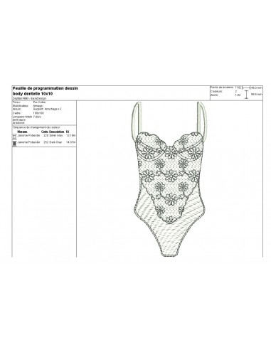 embroidery design body