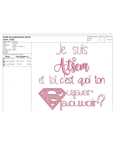 motif de broderie atsem