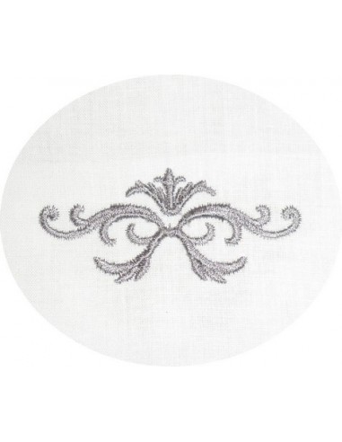 motif de broderie volute