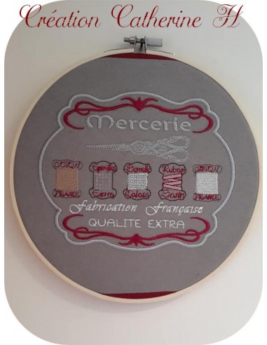 motif de broderie mercerie