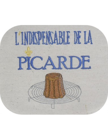 embroidery design machine Picard cake