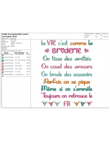 motif de broderie broderie