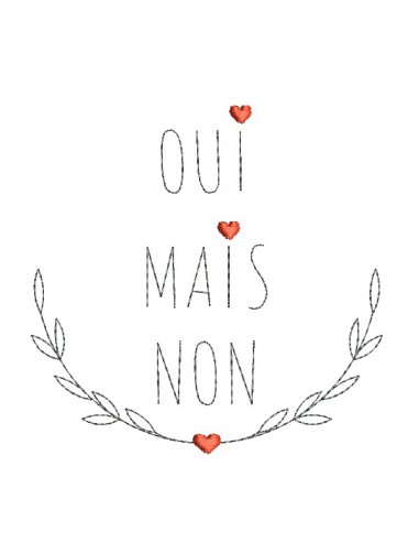 motif de broderie saint valentin oui mais non