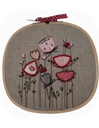 motif de broderie machine tutoriel pour la réalisation d'un motif en ...