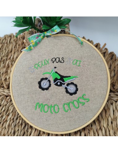 machine embroidery design motocross