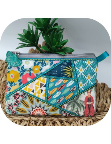 machine embroidery design crazy patch