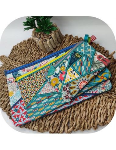machine embroidery design crazy patch