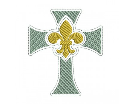 Embroidered cross store