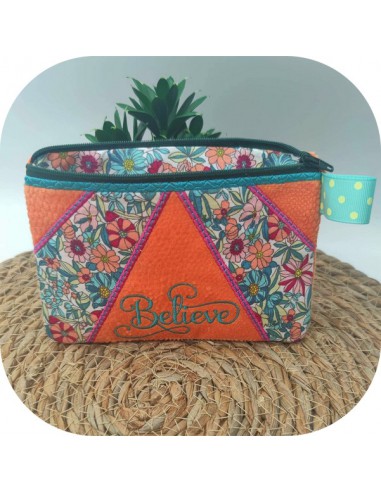 machine embroidery design pencil case ITH