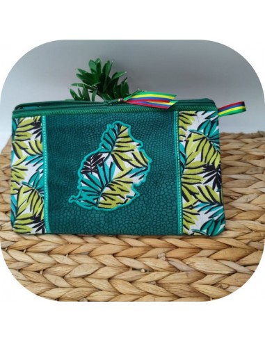 machine embroidery design applique Mauritius Island