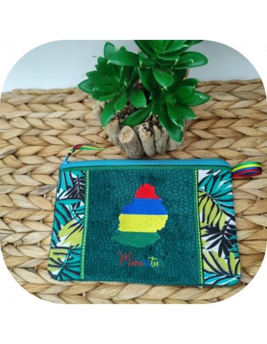 machine embroidery design Mauritius Island